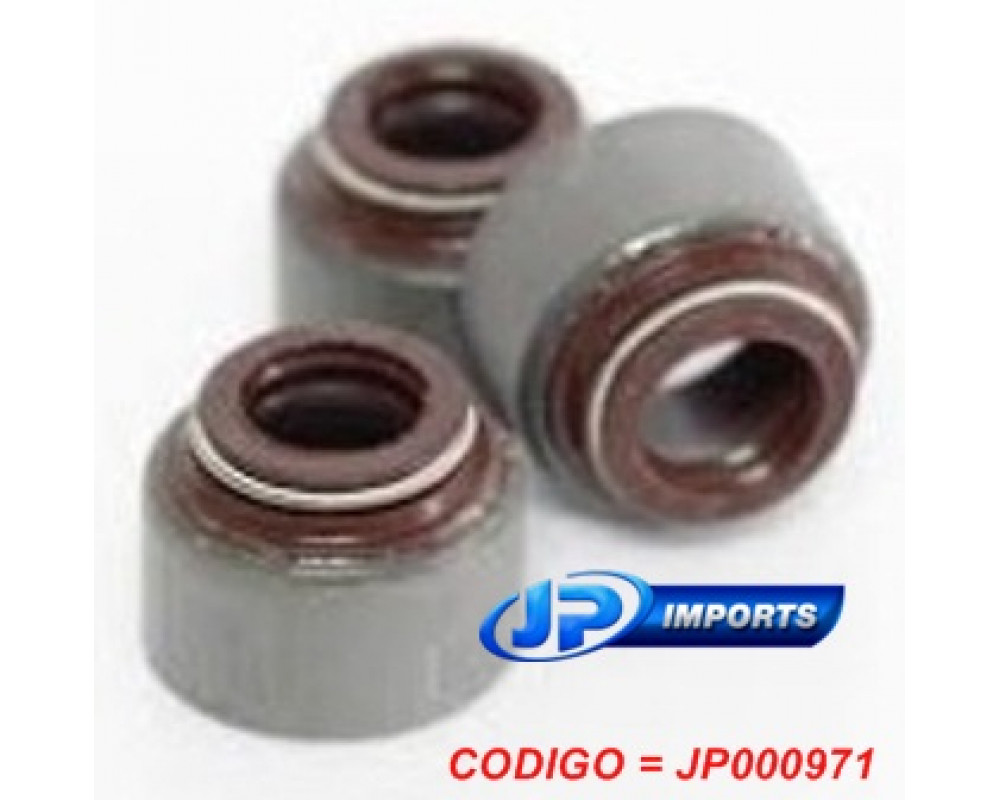 VEDANTE VALVULA ( RETENTOR ) ASTE 7mm JOGO C/ 08 PECAS EFFA TOWNER ...